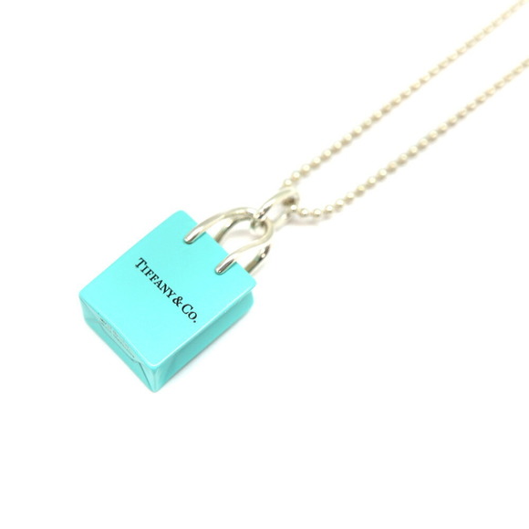 Tiffany & Co. | Bags | Tiffany Shopping Bag Necklace Silver | Poshmark